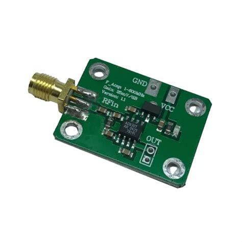 1 600mhz Rf Power Meter Logarithmic Detector Power Detection Module For Signal 15 22 Picclick Au