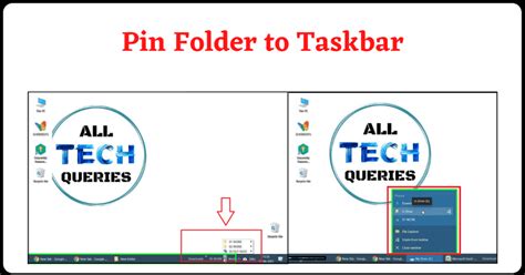 How To Pin Folder To Taskbar In Windows Folders Windows Windows