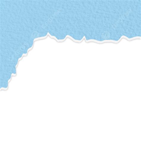 Torn Texture Paper Blue Color Torn Paper Blue Paper Texture Paper