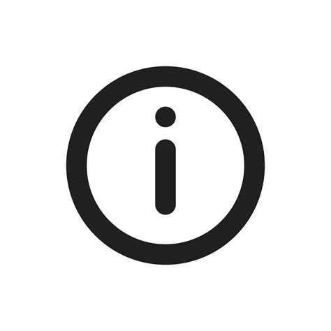 Info Button Icon For Website Presentation 7158980 Vector Art At Vecteezy