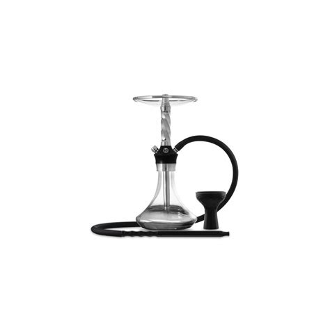 Ms Huka X Silver Shisha Hookah Vattenpipa Med Tillbehör