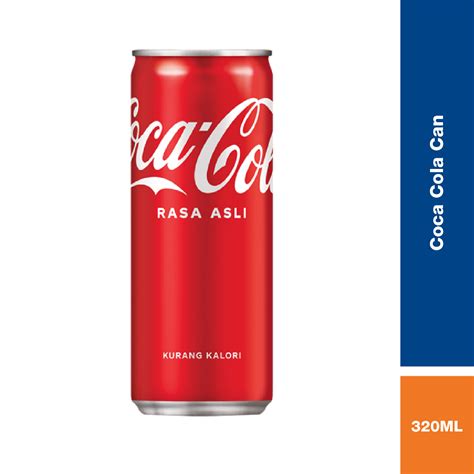 Coca Cola Can Rasa Asli 320ml Shopee Malaysia
