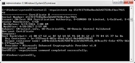 Ssl Disappears From The Certificate List On Windows Server Ssl