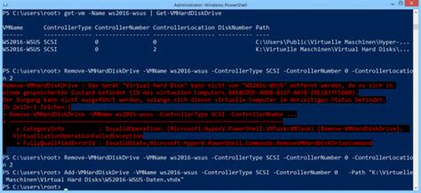 Fehler Beim Starten Einer Hyper V Vm Synthetic Scsi Controller Zugriff Verweigert Windowspro