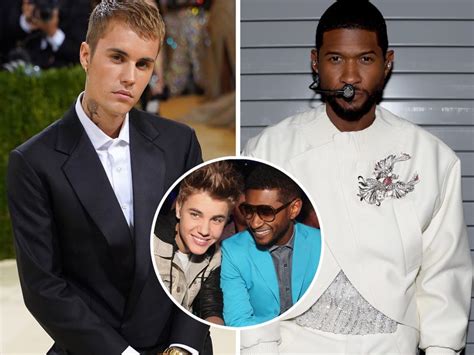 Justin Bieber Shows Usher Love Following Super Bowl Half Time Rumors