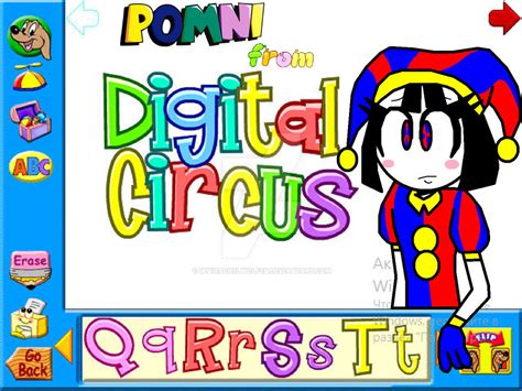 Pomni From The Amazing Digital Circus By Minirachelwolfen On Deviantart