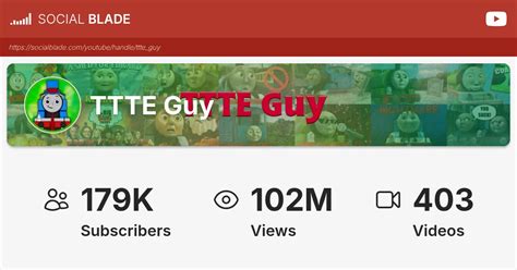 Ttte Guys Youtube Statistics Social Blade