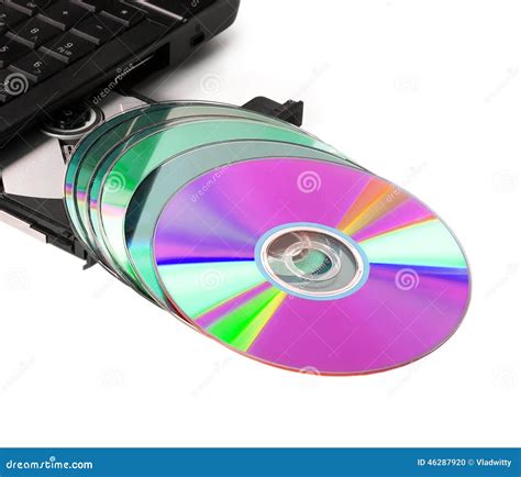 CD DVD Optical Drive Open Cd Rom Stock Photo Image Of Equipment Object