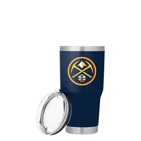 Denver Nuggets Nba Team Logo 30 Oz Tumbler