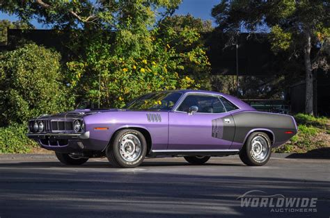Plymouth Cuda 440 Track Pak Heads To Auction Block