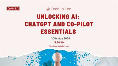 Unlocking Ai Chatgpt And Copilot Essentials Qamba It