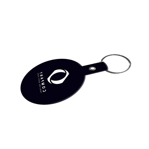 Keychains Custom Circle Flexible Keychains