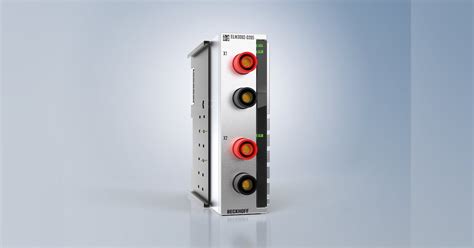 Beckhoff I O Terminal Supports High Voltage Measurement For Renewable Energy And Ev Technologies