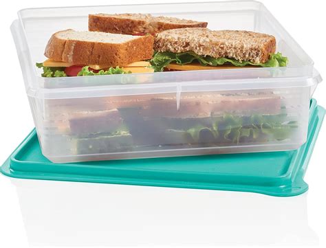 Square Containers With Lids