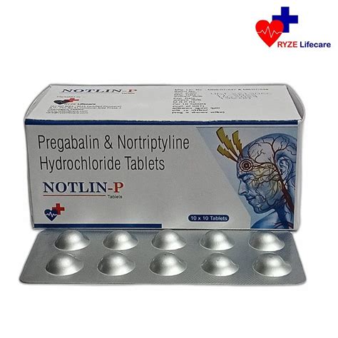 Pregabalin Nortriptyline Tablets Nervite Latest Price Manufacturers Suppliers