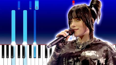 Hotline Bling Billie Eilish Cover Instrumental Looped Piano Tutorial