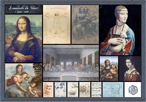 Работы леонардо да винчи картины