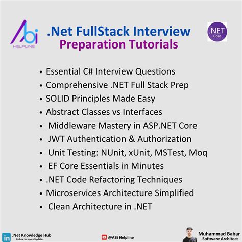 muhammad babar on linkedin interviewtips dotnetdeveloper dotnetjobs dotnetcore… 24 comments