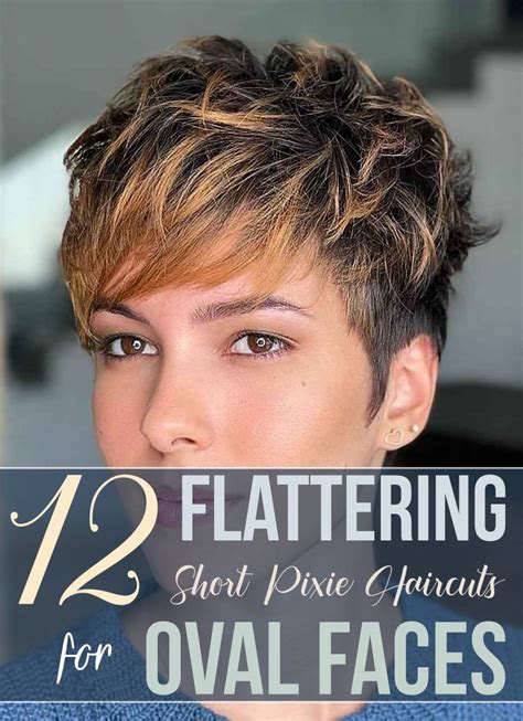 Short Hairstyles For Oval Faces