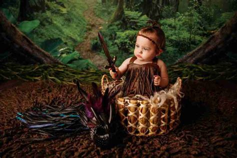 Tiny Warrior Costume Chair And Chisel