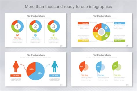 Pie Chart Infographic Templates Design Cuts