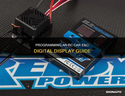 Programming An Rc Car Esc Digital Display Guide Shunauto