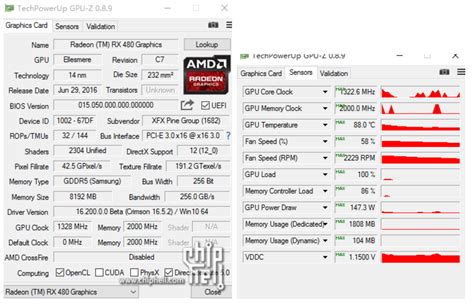 Amd Radeon Rx 480 Oc Capability And Radeon Wattman Detailed