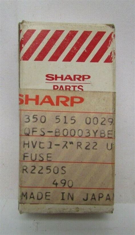 Sharp Lot Of 3 Fuse For Microwave Part