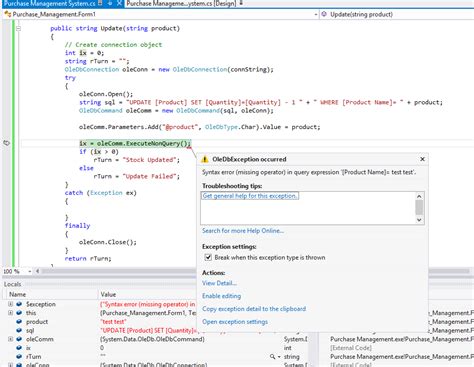 C Updating Table In Database Using String From Database Stack
