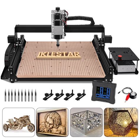 Buy Iklestar 4540 Cnc Router Machine 3 Axis Metal Engraving Milling