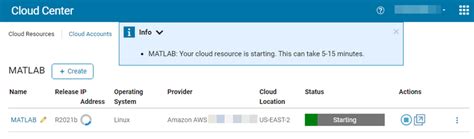 Start Matlab On Amazon Web Services Aws Using Cloud Center Matlab And Simulink