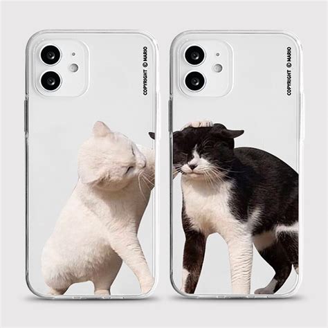 8톤트럭케이스 [젤리 바둑냥커플]아이폰케이스 갤럭시 핸드폰 휴대폰 아이폰14 13 12 11 X Xs Xr 8 7 6 Se2 Se3 프로 미니 맥스 S23 S22 S21