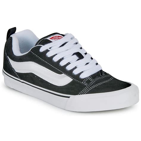 Vans Knu Skool Nero Bianco Consegna Gratuita Spartooit
