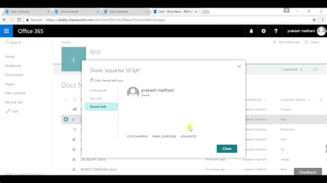 Document Library In Sharepoint Online Youtube