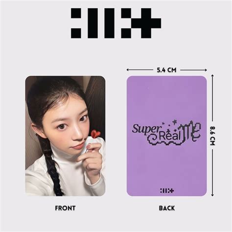 Illit Super Real Me All Member Pc Template 20 Pcs Back And Front