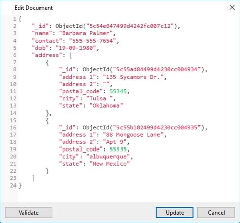 Relationships In MongoDB