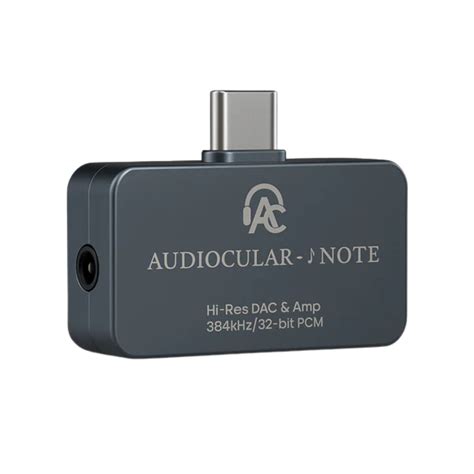 Audiocular Note Hi Res Portable Dac Dongle 44mm And 35mm Output