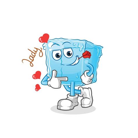 Ice Cube Melted Cartoon Vector 10121551 Vector Art At Vecteezy