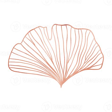 Copper Metallic Leaf 13214928 Png