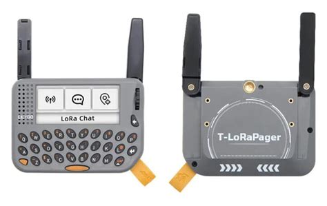 LILYGO TLoRa Pager ESP S هوشمند برای پیامک متنی تشخیص حرکت AI و