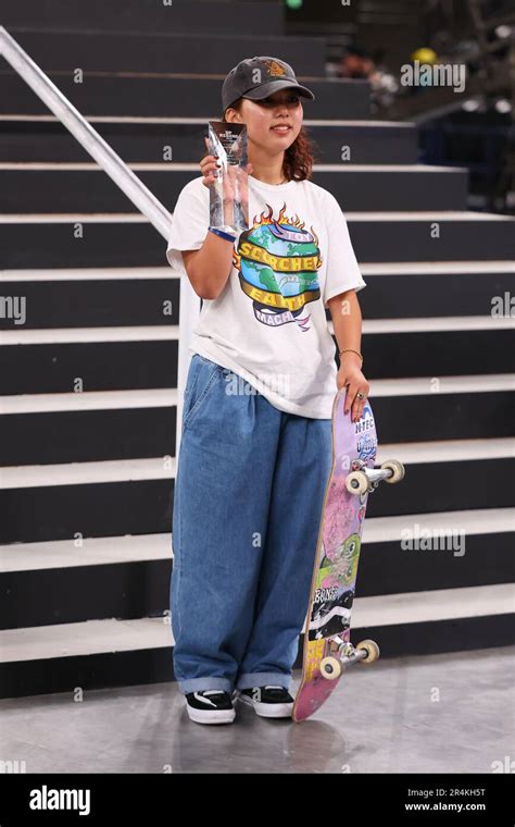 Tokyo Japan 28th May 2023 Hina Maeda Jpn Skateboarding 2023 Uprising Tokyo Womens