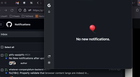No New Notifications After Update To 44 · Issue 624 · Gitify Appgitify · Github