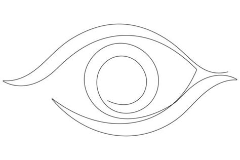 Eye Outline Shape Vector Art Icons And Graphics For Free Download