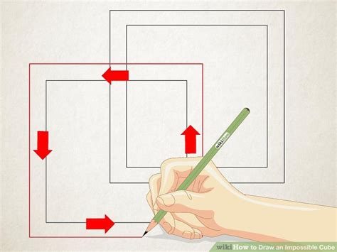 How To Draw An Impossible Cube 15 Steps With Pictures WikiHow