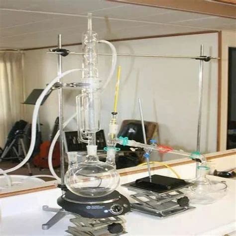 Chem Equip Glass Distillation Assembly Automatic For Chemical
