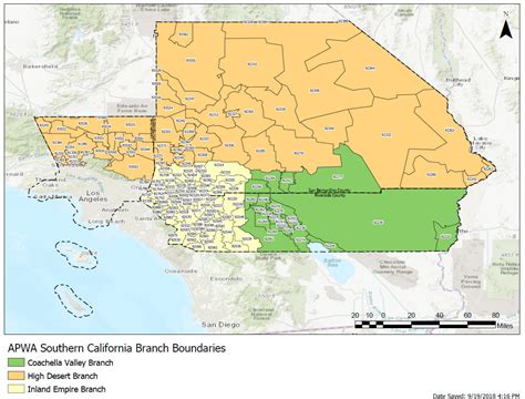 Map Of Southern California Desert