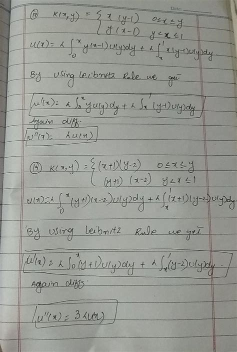 Solved Find Eigenvalues And Eigenfunctions Of The