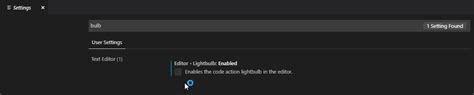 How To Disable The Light Bulb In Visual Studio Code Stack Overflow