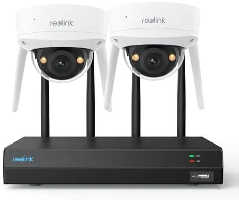 Amazon Com REOLINK 4K Wi Fi 6 Security Camera System 2pcs Dome Surveillance Camera With 1pc