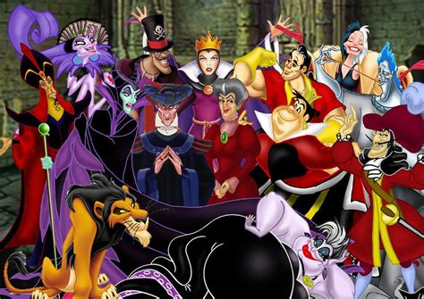 Conoce A Los Villanos De Disney Disney Villains Disney Villians Villain